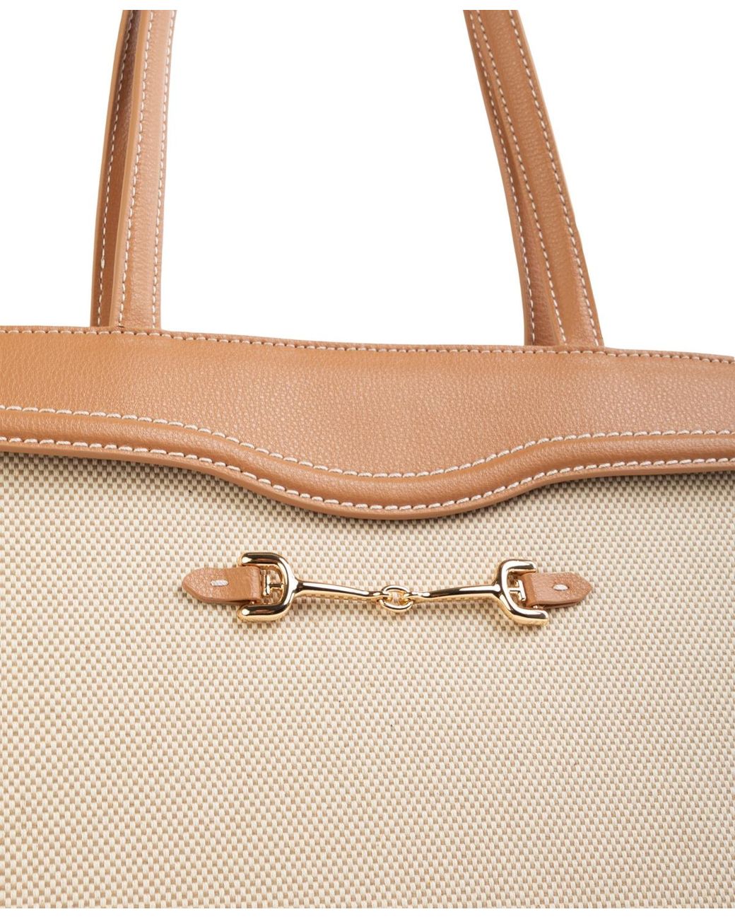Sam Edelman Lorraine Large Shoulder Bag in Natural | Lyst