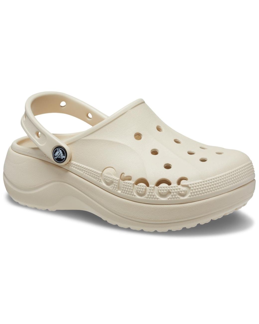 Crocs™ Baya Platform Clogs From Finish Line in White | Lyst