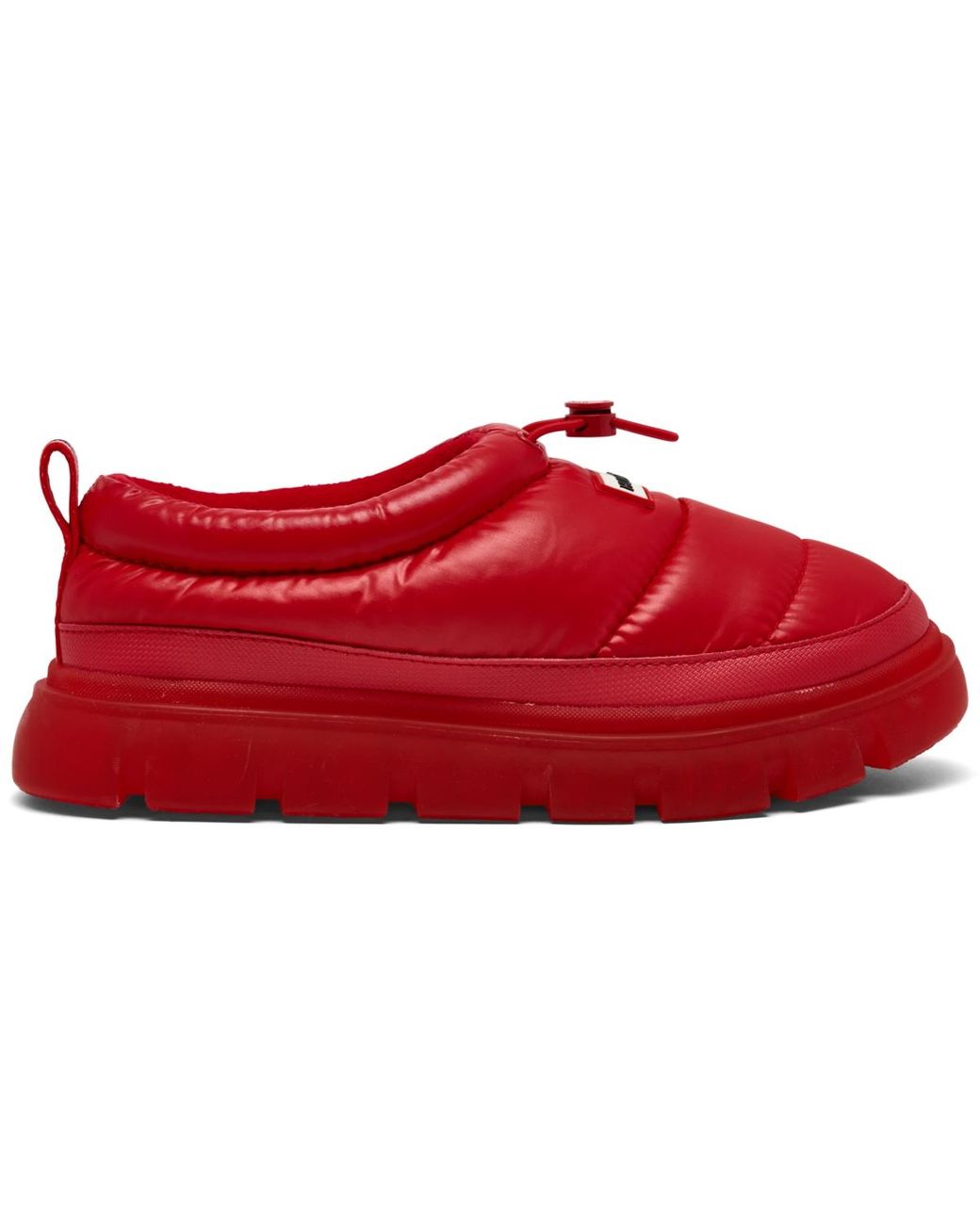 HUNTER Insulated Water Resistant Slip-on Mules From Finish Line in Red ...