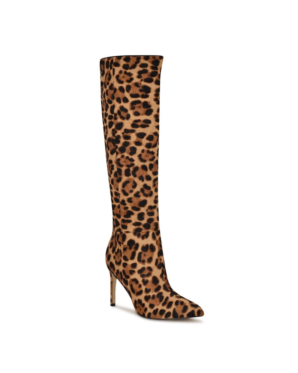 Nine West Richy Tall Stiletto Boots in Brown | Lyst