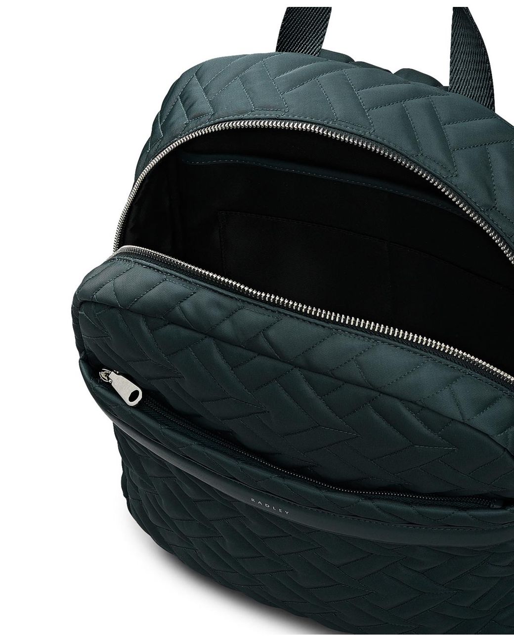 Radley Holland Park Quilted Small Zip Around Backpack Bag in Green | Lyst
