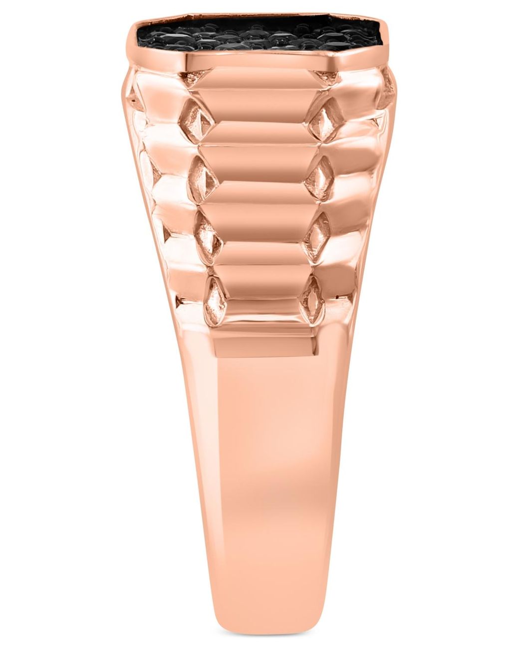 Effy Effy Ruby Cluster Ridge Texture Ring (1-1/20 Ct. T.w. in Pink for ...