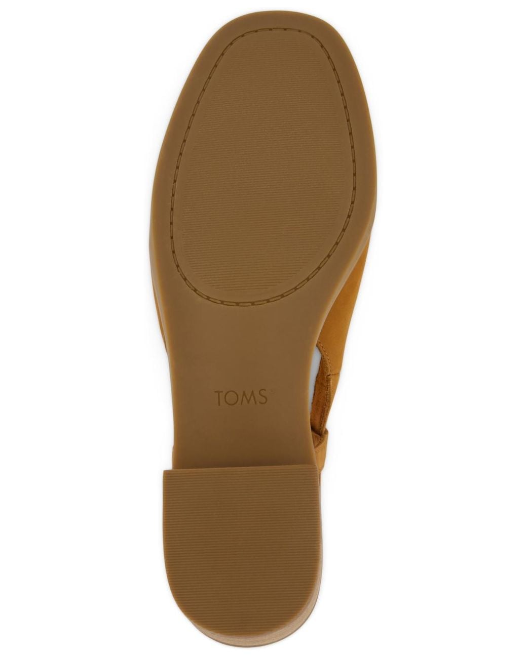 TOMS Jaclyn Block Heel Slingback Sandals in Brown | Lyst