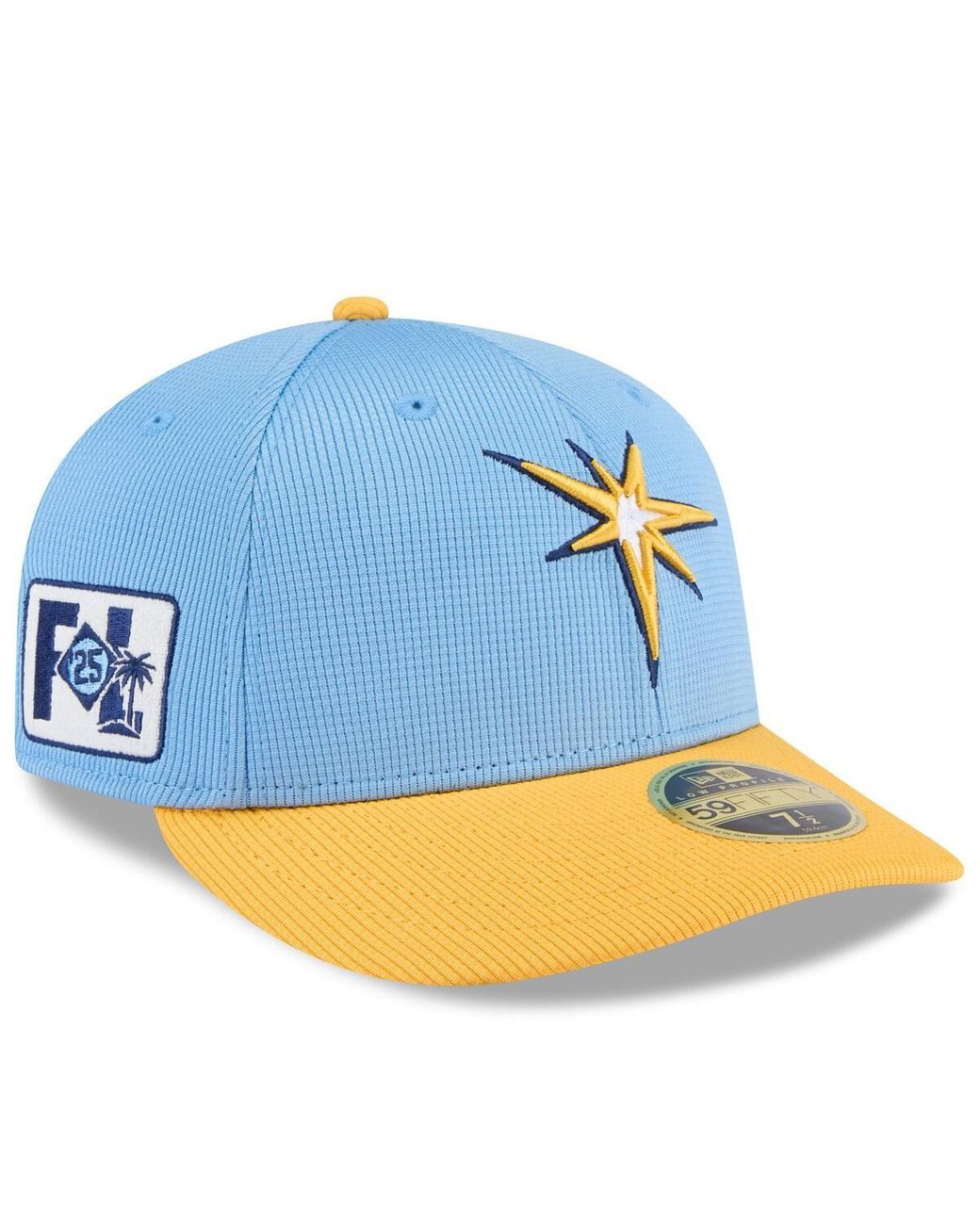 KTZ Light Blue/gold Tampa Bay Rays 2025 Spring Training Low Profile ...