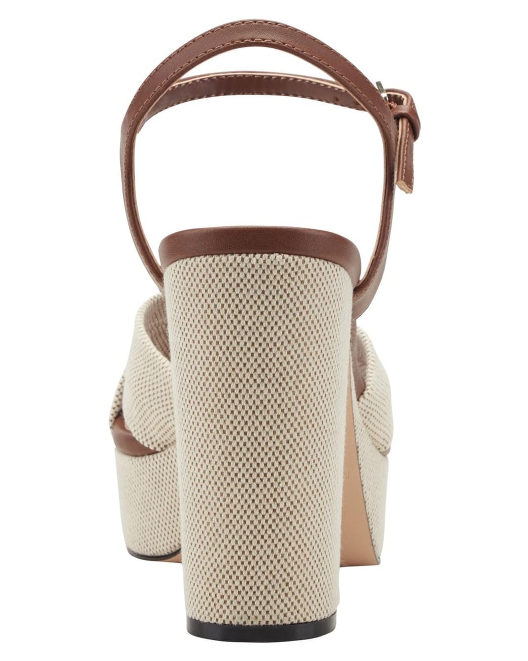 Marc Fisher Deren High Block Heel Platform Sandals | Lyst
