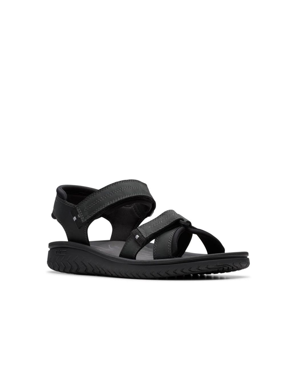 Clarks Collection Wesley Shore Sandals in Black for Men | Lyst