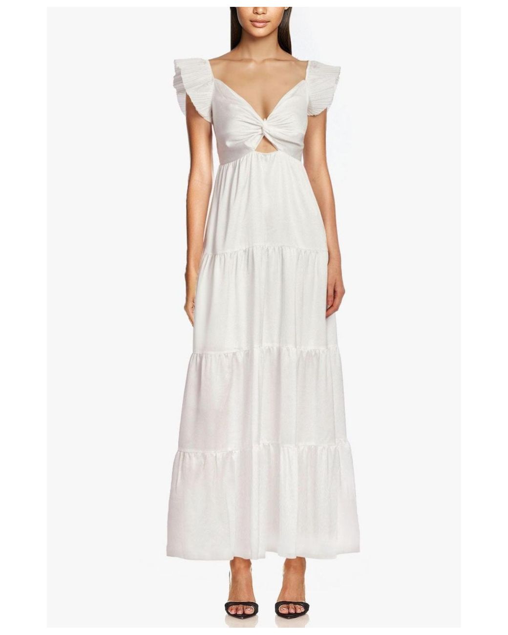 ONE33 SOCIAL Woemen's The Natalia Patio Maxi Dress in White | Lyst