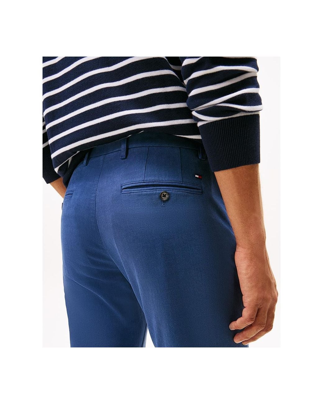 Tommy Hilfiger Denton Slim-fit Pants in Blue for Men | Lyst