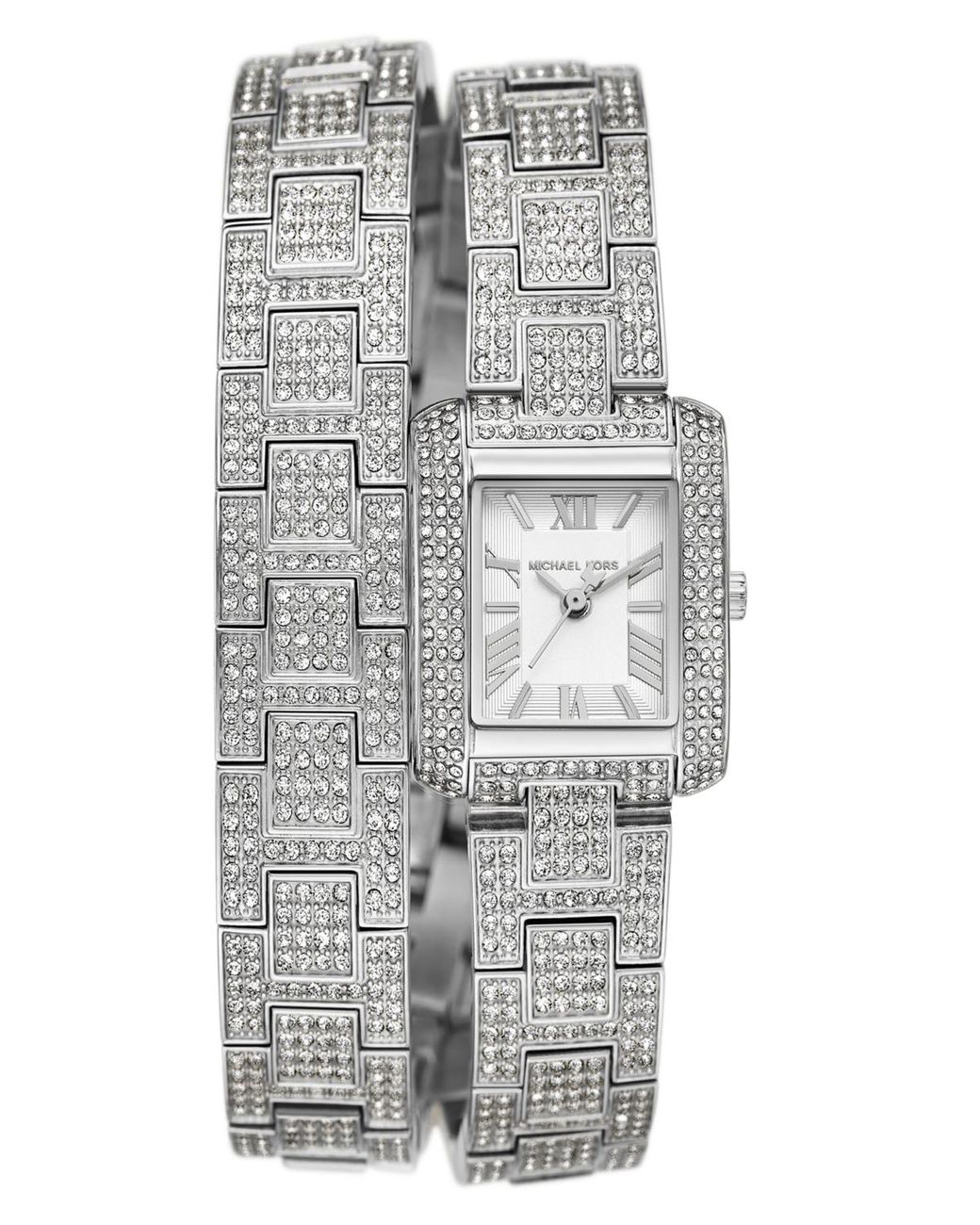 Michael Kors Emery Three-hand Stainless Steel Watch 22mm in Gray | Lyst