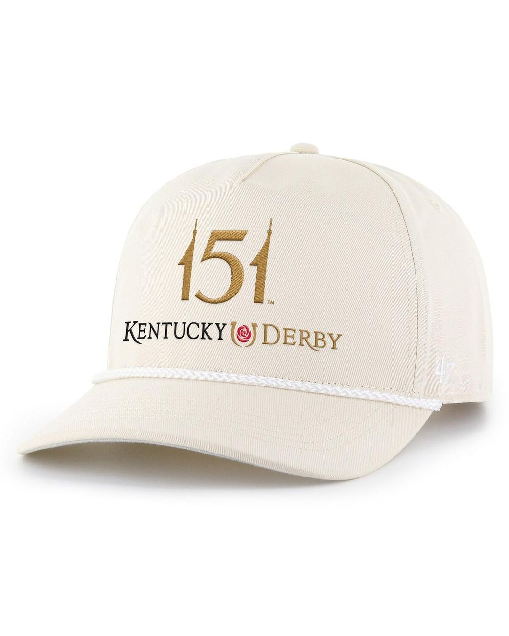 '47 Kentucky Derby 151 Rope Hitch Adjustable Hat in Natural for Men | Lyst