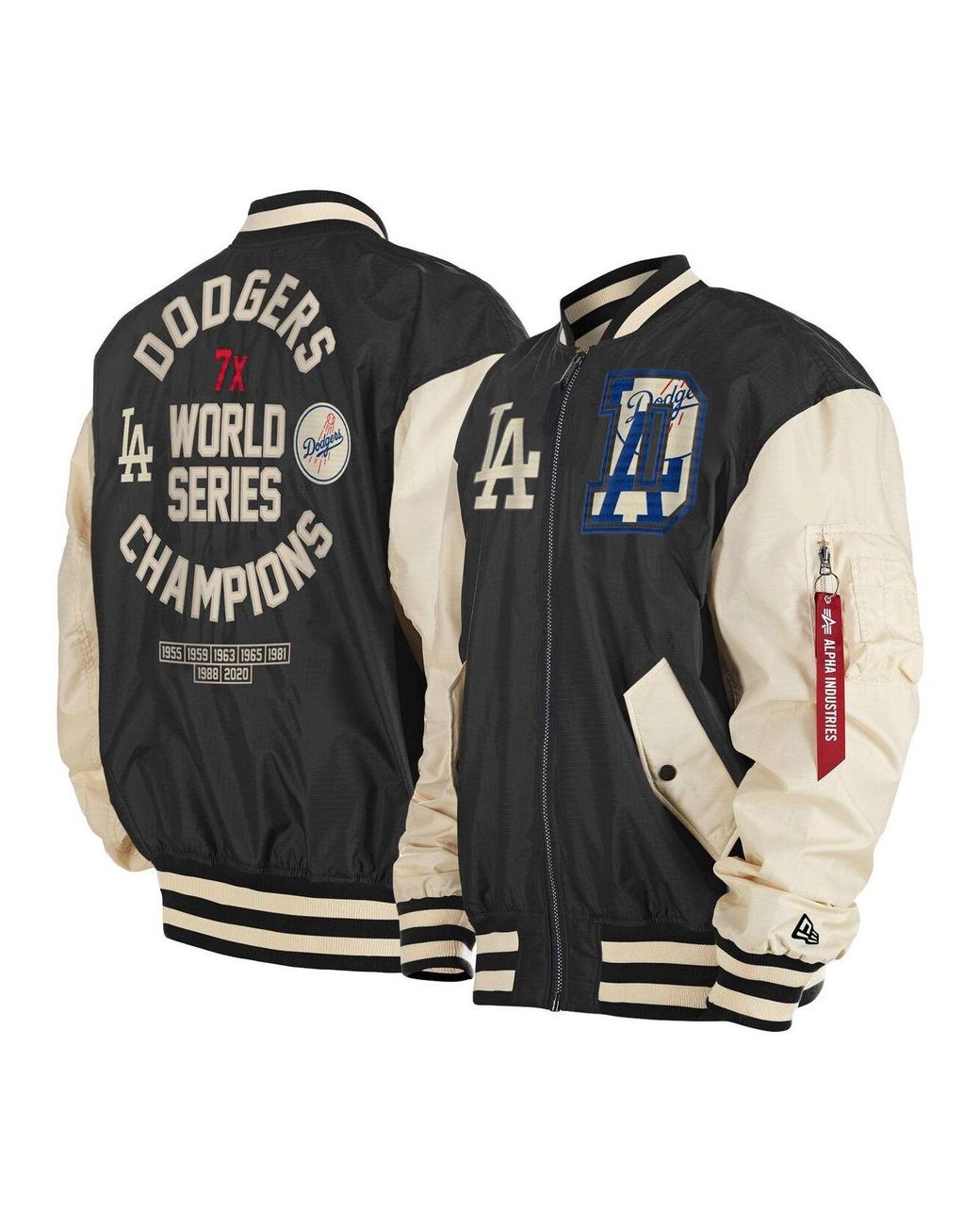 KTZ X Alpha Industries Black Los Angeles Dodgers Team Reversible Full ... KTZ X Alpha Industries Black Los Angeles Dodgers Team Reversible Full ...
