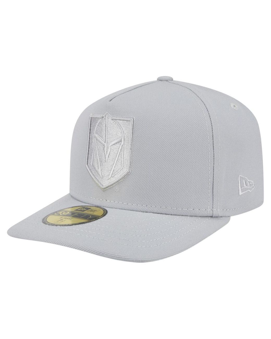 KTZ Vegas Golden Knights Color Pack A-frame 59fifty Fitted Hat in Gray for Men | Lyst
