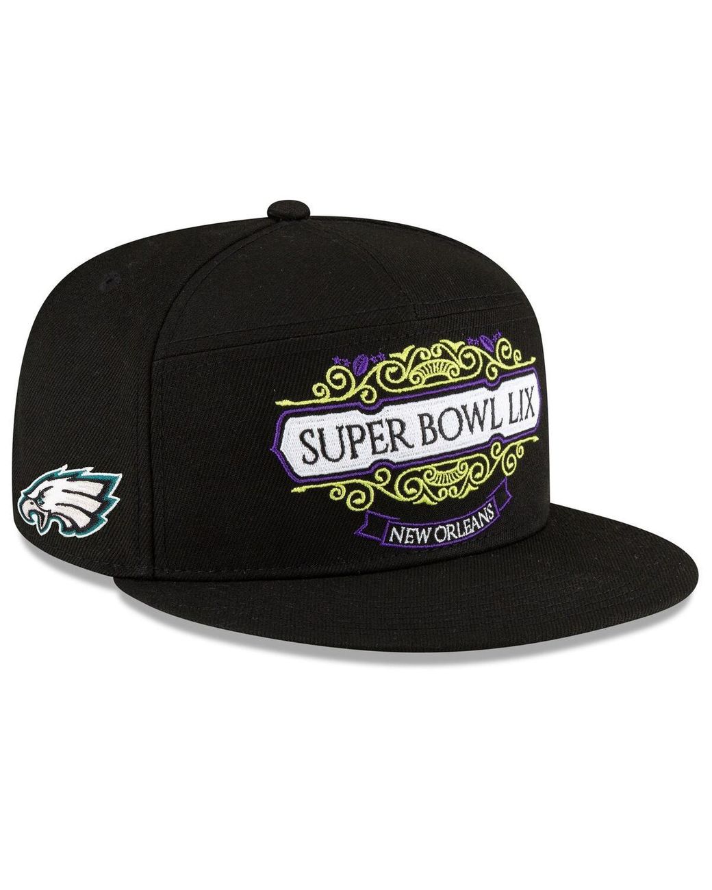 KTZ Philadelphia Eagles Super Bowl Lix Tarmac Split Panel 9fifty ...