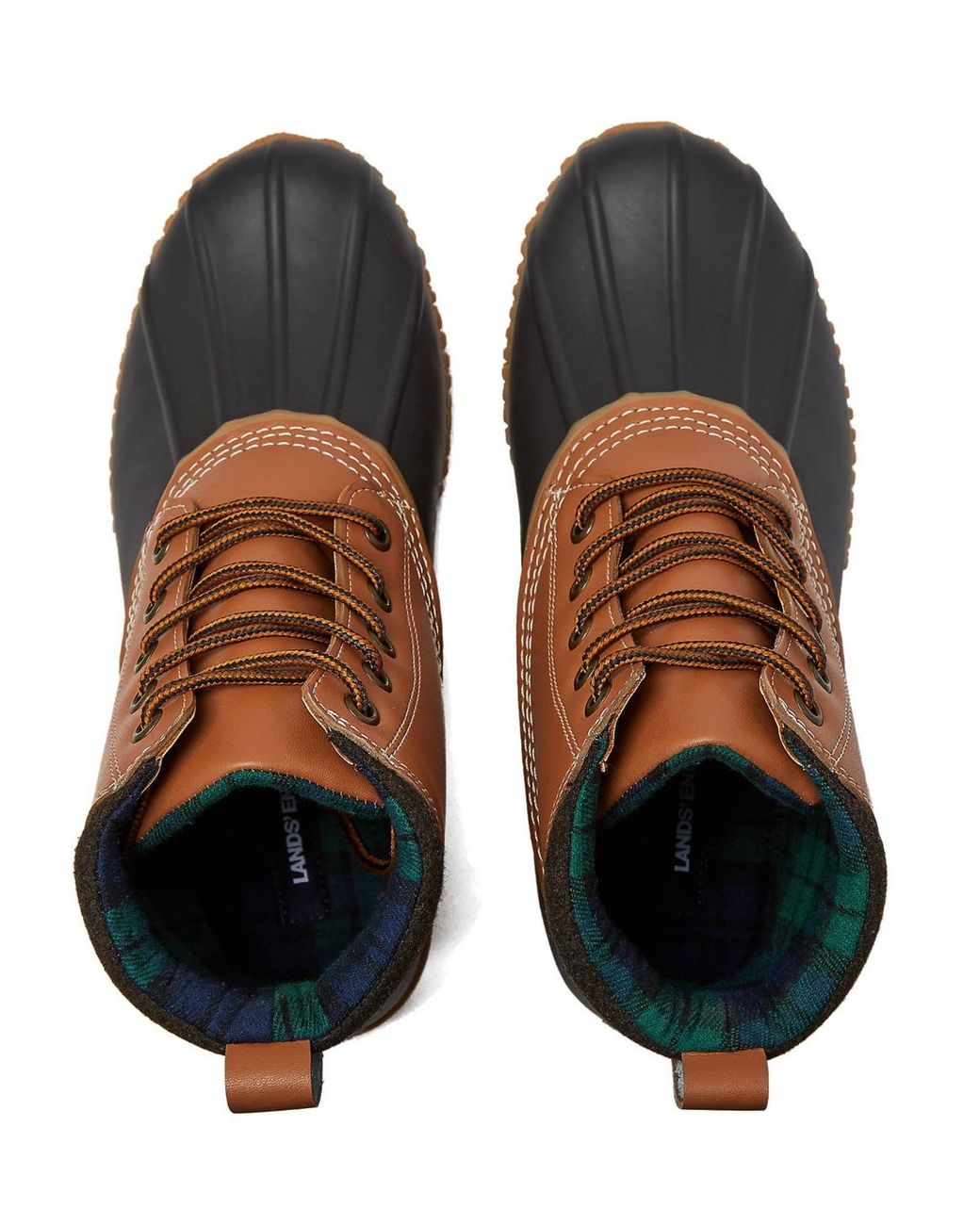 Lands' End Insulated Duck Boots in Brown for Men | Lyst