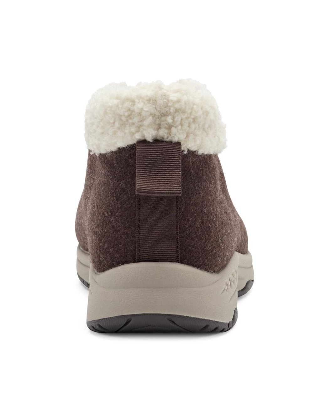 Easy Spirit Treepose Cozy Slipper Booties in Brown | Lyst