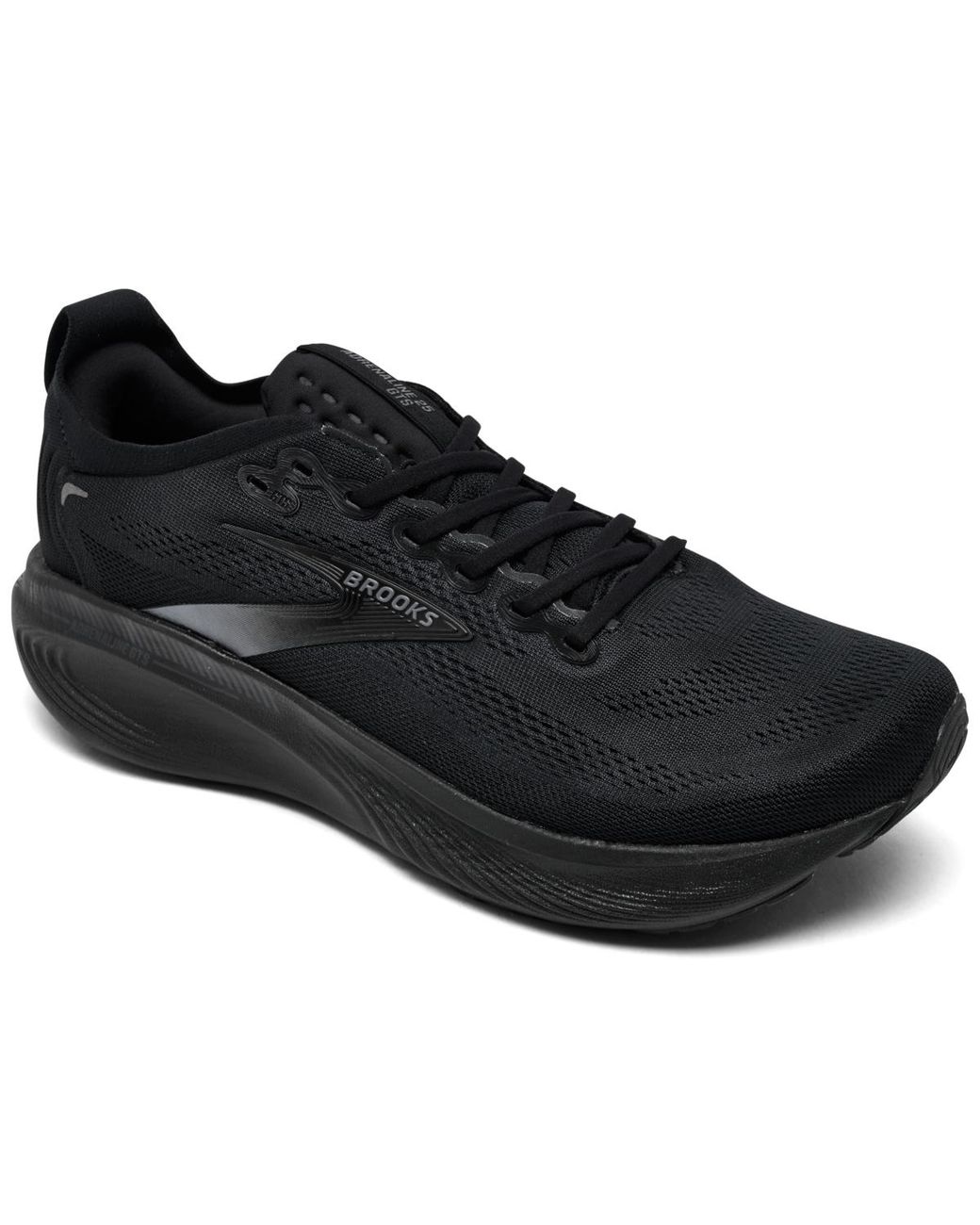Brooks Adrenaline Gts 25 Running Sneakers From Finish Line in Black for ...