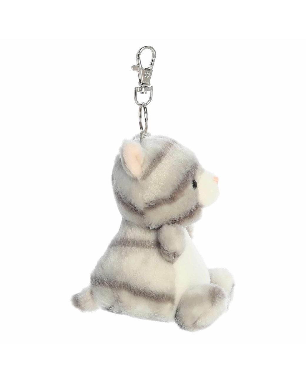 Aurora Mini Silver Kitty Palm Pals Adorable Clip-on 4" in White | Lyst