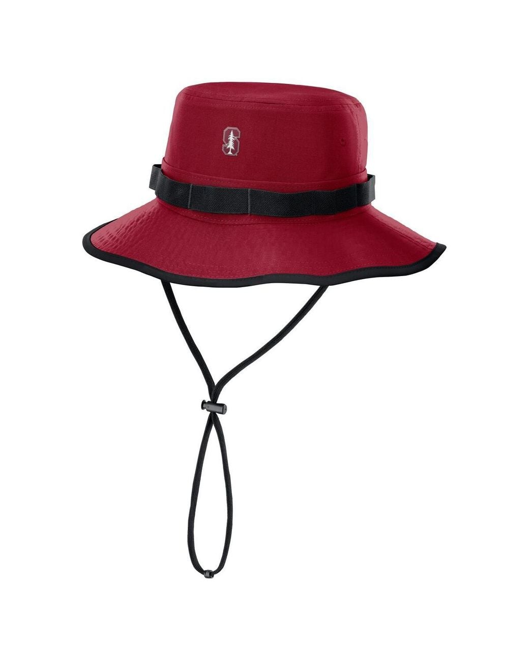 Nike Stanford 2025 Sideline Apex Boonie Performance Bucket Hat in Red ...