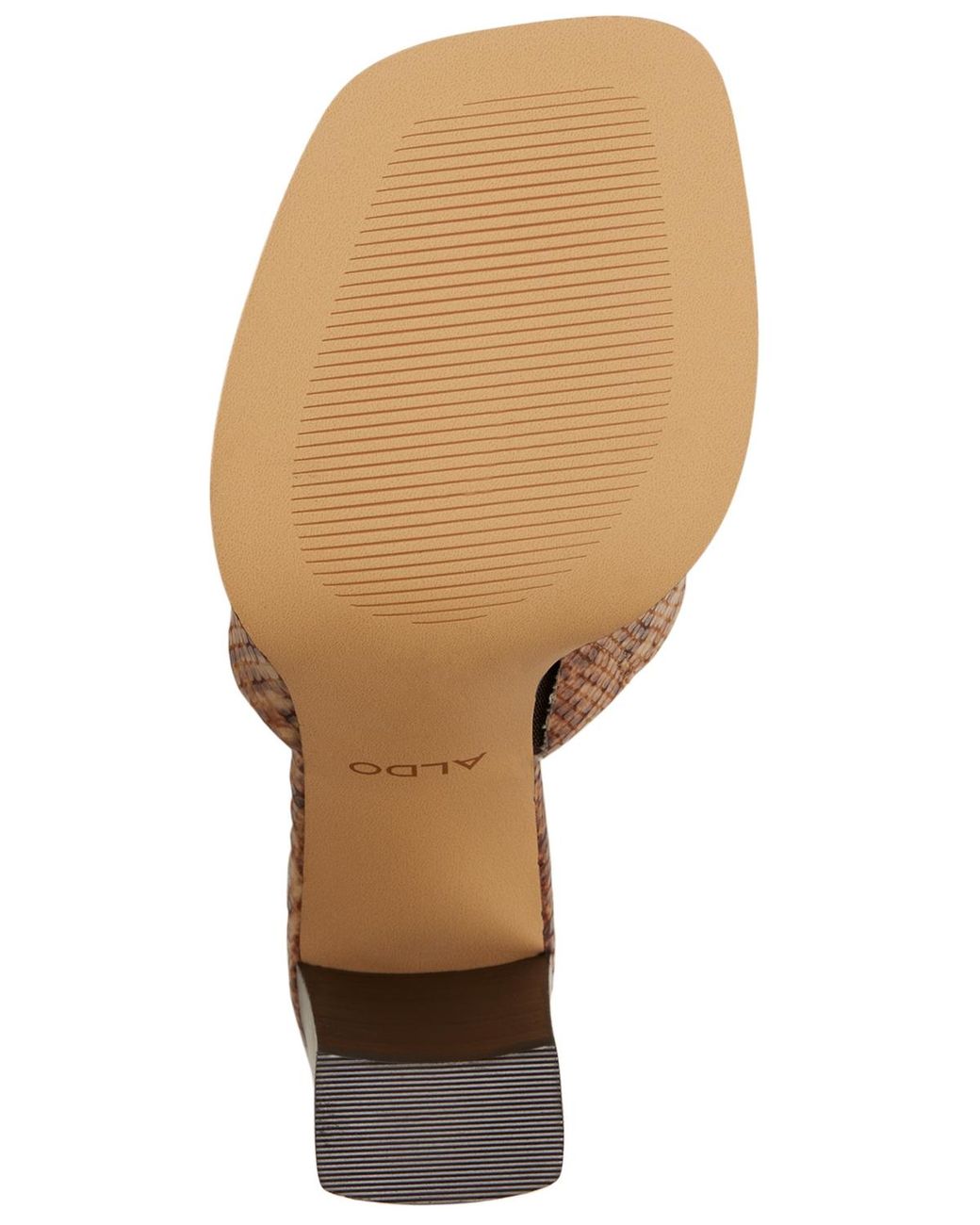 ALDO Re-sophia Block Heel Dress Sandals in Brown | Lyst