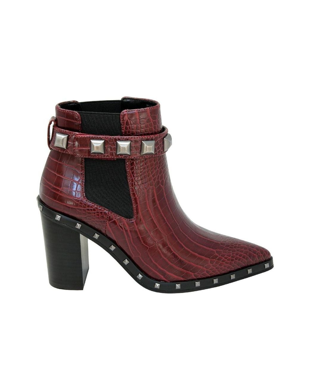 Charles David Boots Dreamer in Red | Lyst
