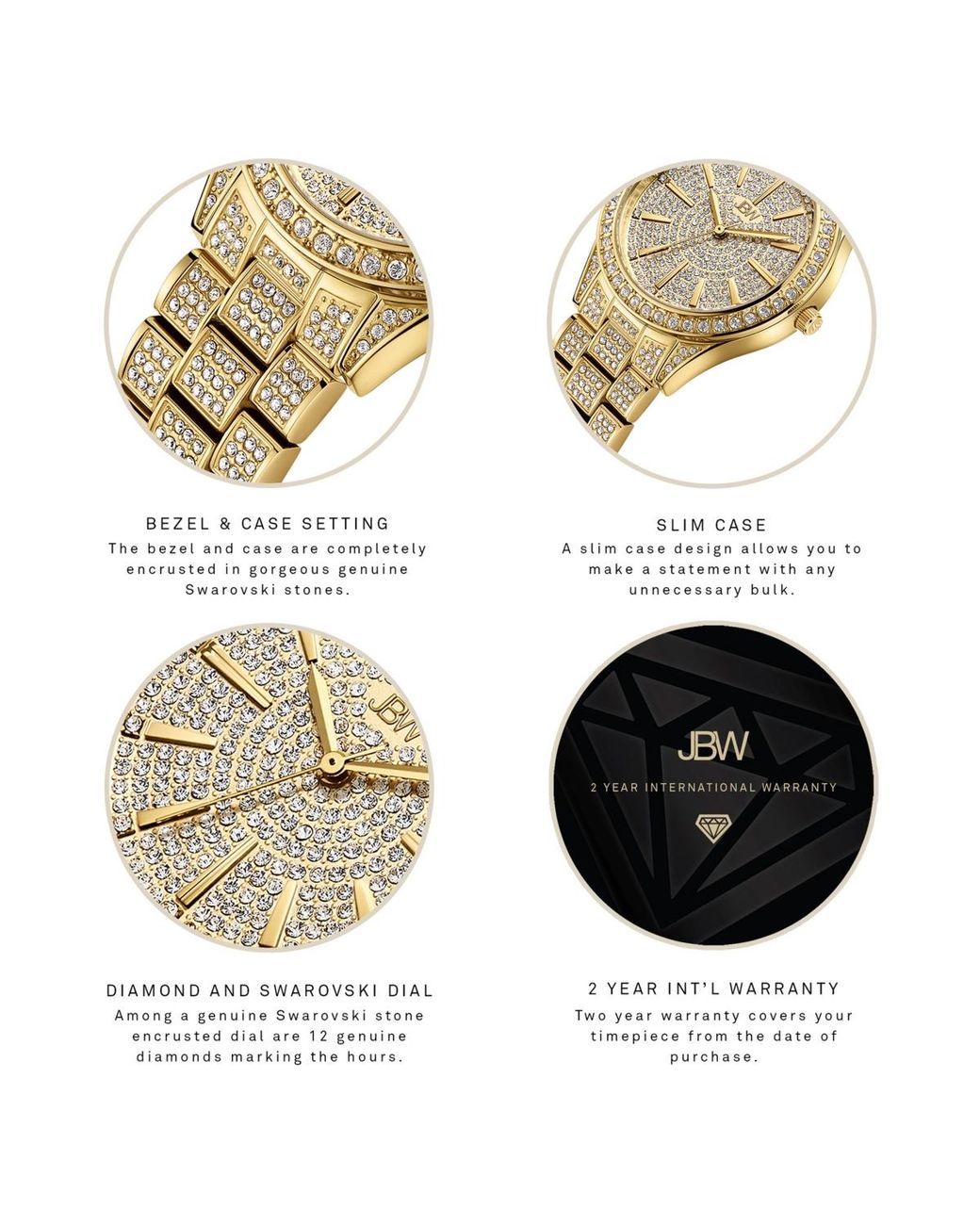 JBW Cristal 34 (0.12 Ct. T.w. in Metallic | Lyst