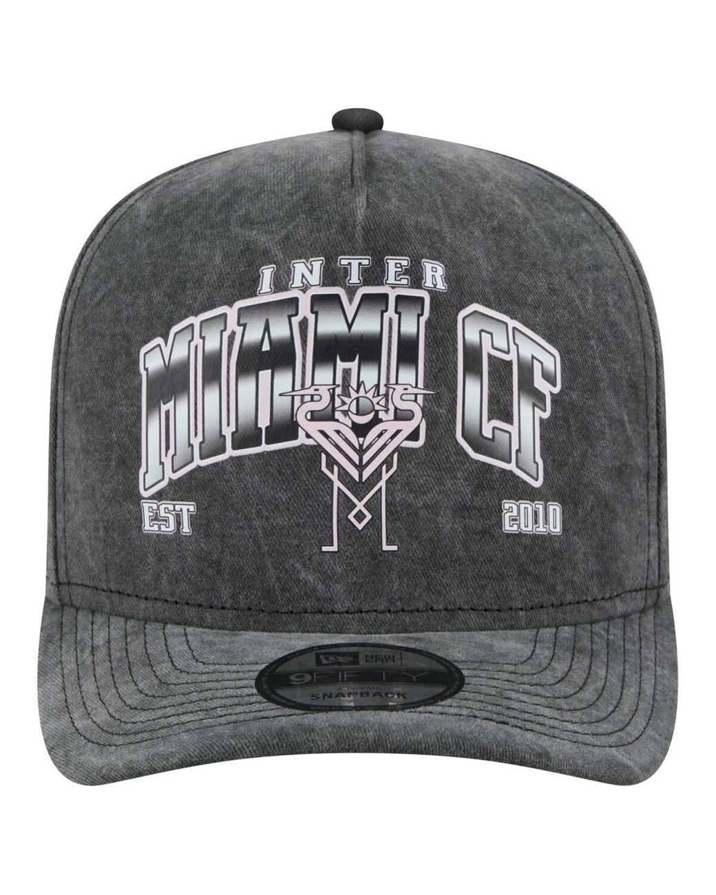 KTZ Inter Miami Cf Washed 9fifty A-frame Adjustable Hat in Gray for Men ...