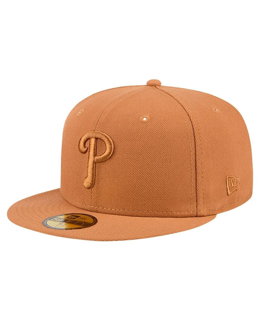 KTZ Philadelphia Phillies Color Pack 59fifty Fitted Hat in Brown for ...