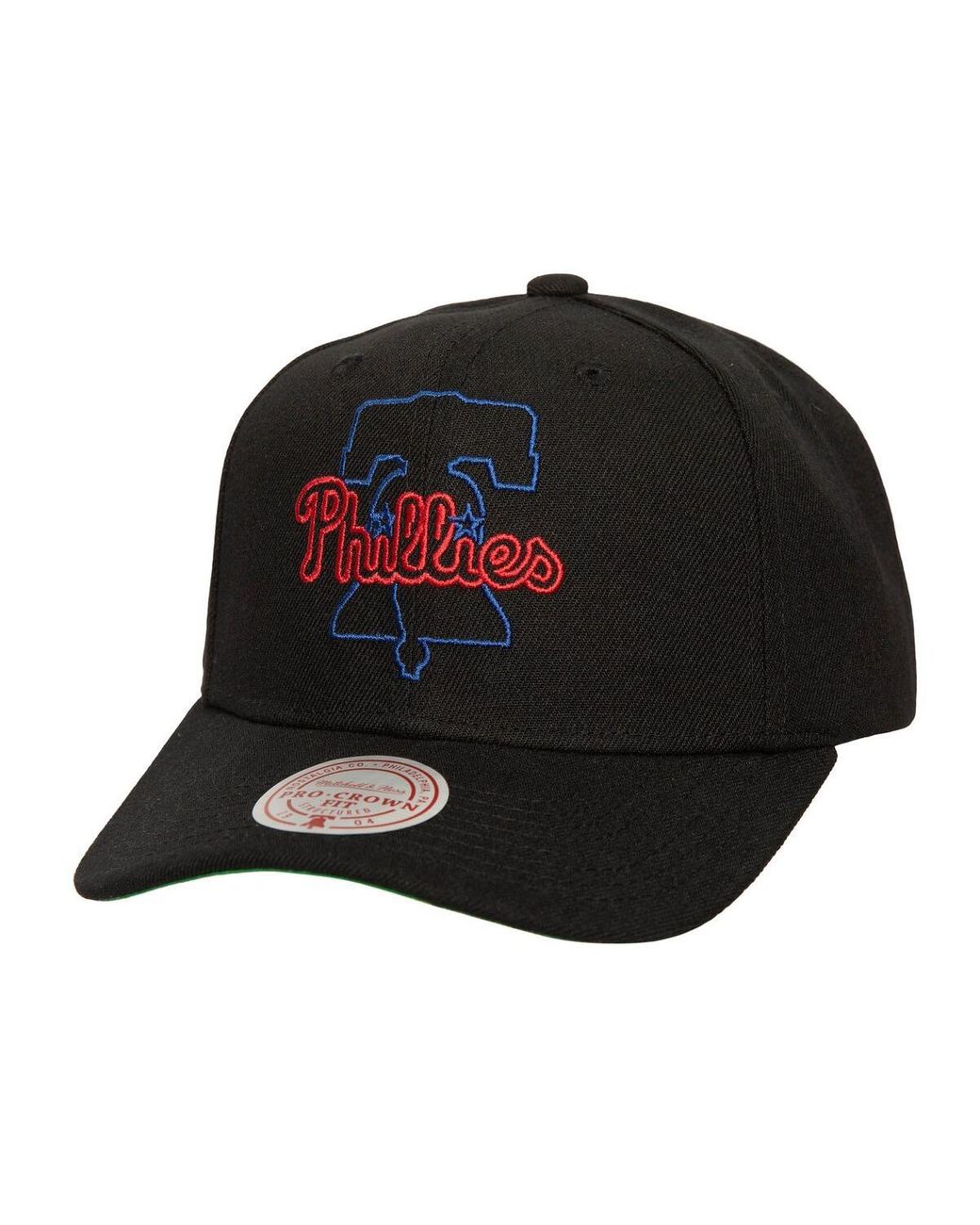 Mitchell & Ness Philadelphia Phillies Neon Logo Pro Crown Adjustable ...