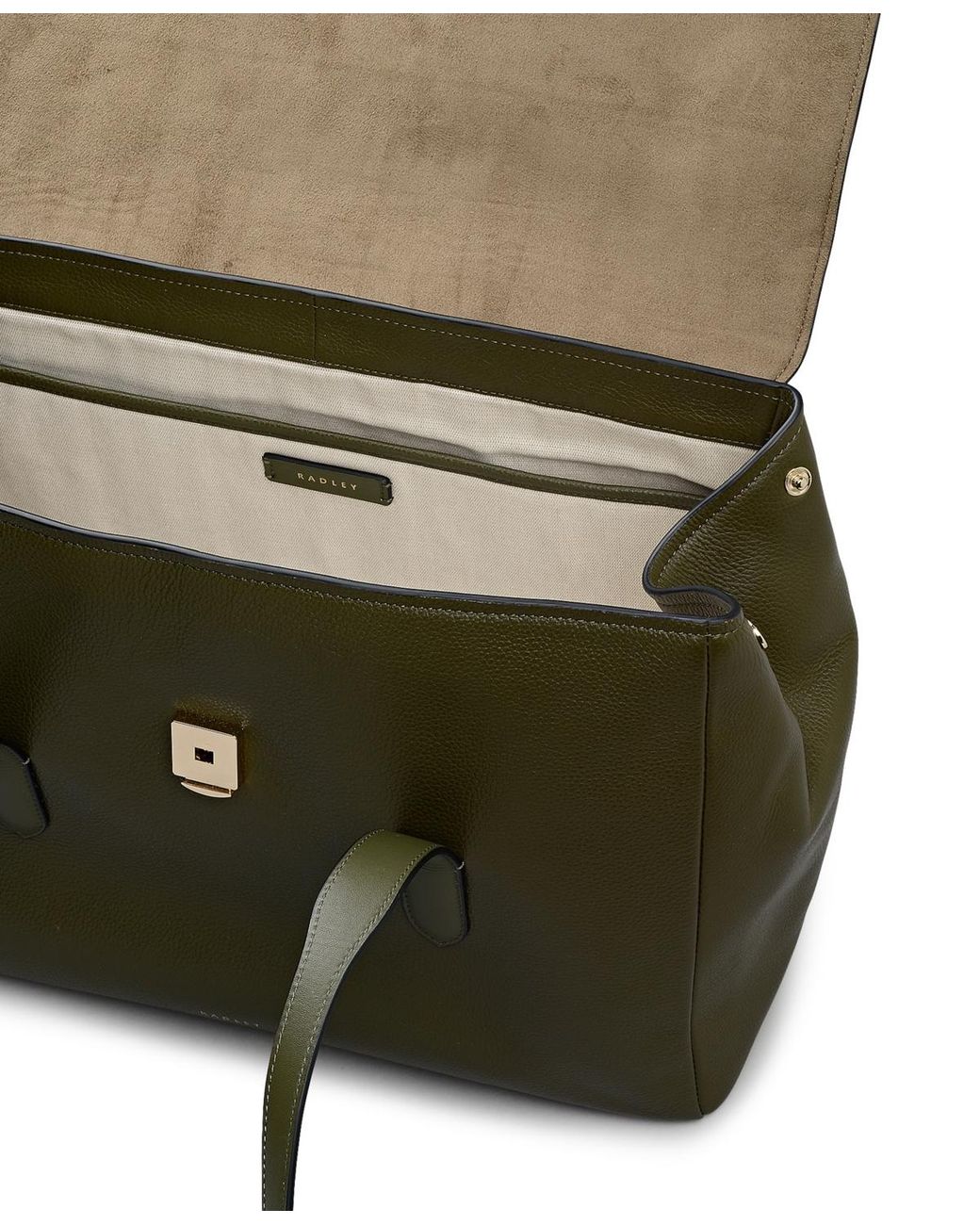 Radley Mayfair Lane Extra-large Flapover Shoulder Bag in Black | Lyst