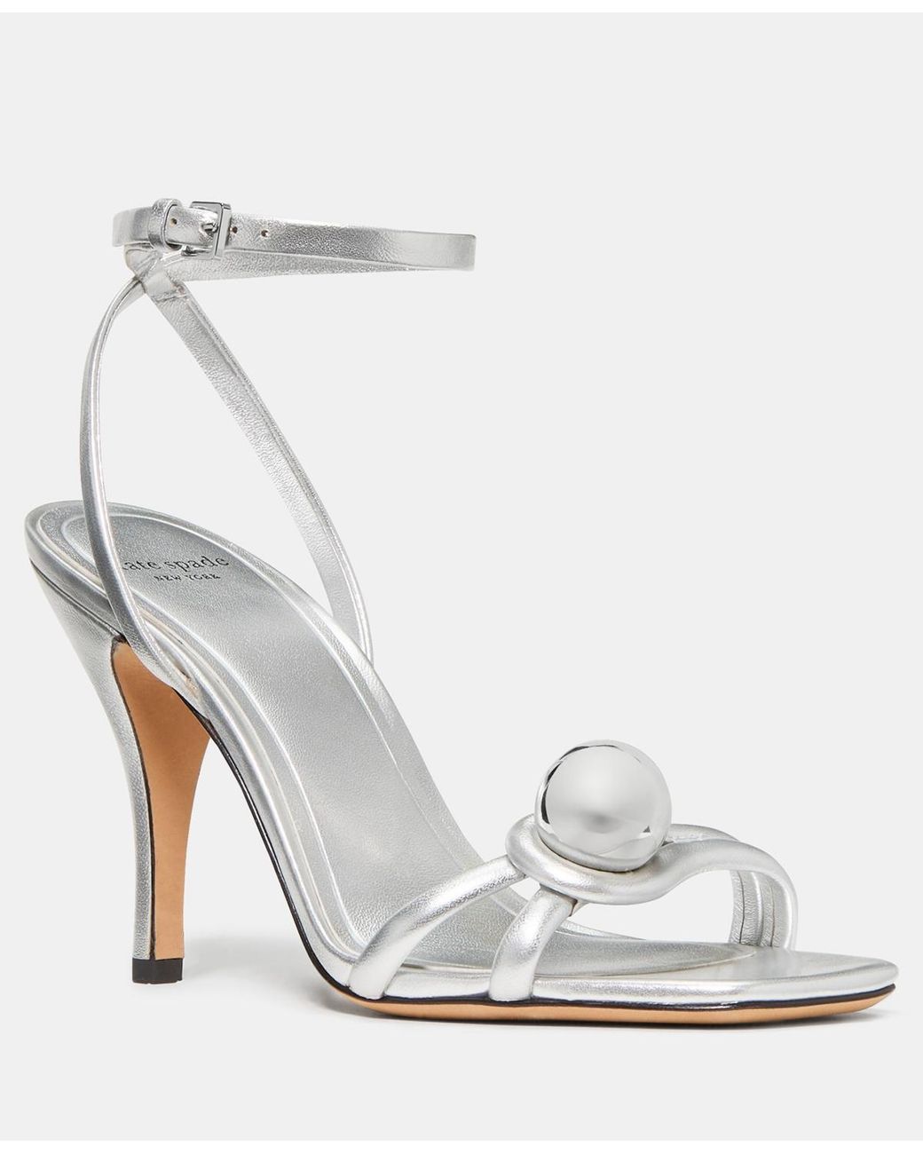 Kate Spade Harmony High Heel Sandals in White | Lyst
