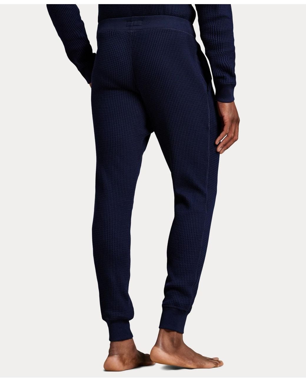 Polo Ralph Lauren Thermal Pajama joggers in Blue for Men | Lyst