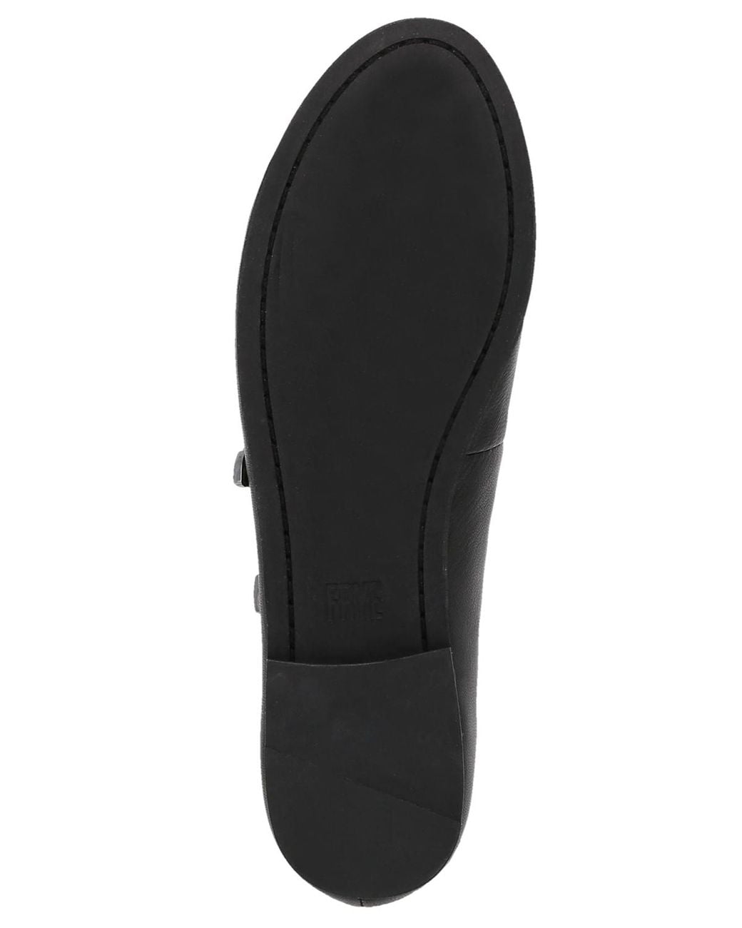 Frye Carson Round Toe Mary Jane Flats in Black | Lyst