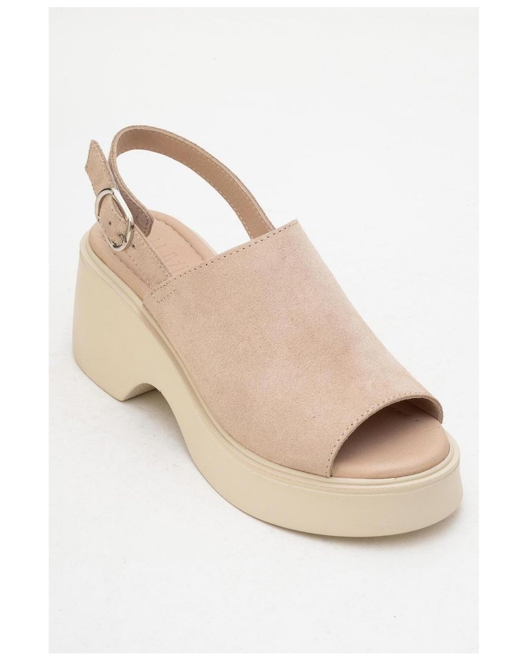 Forever & Always Shoes Power Leather Platform Wedge Sandals () in ...