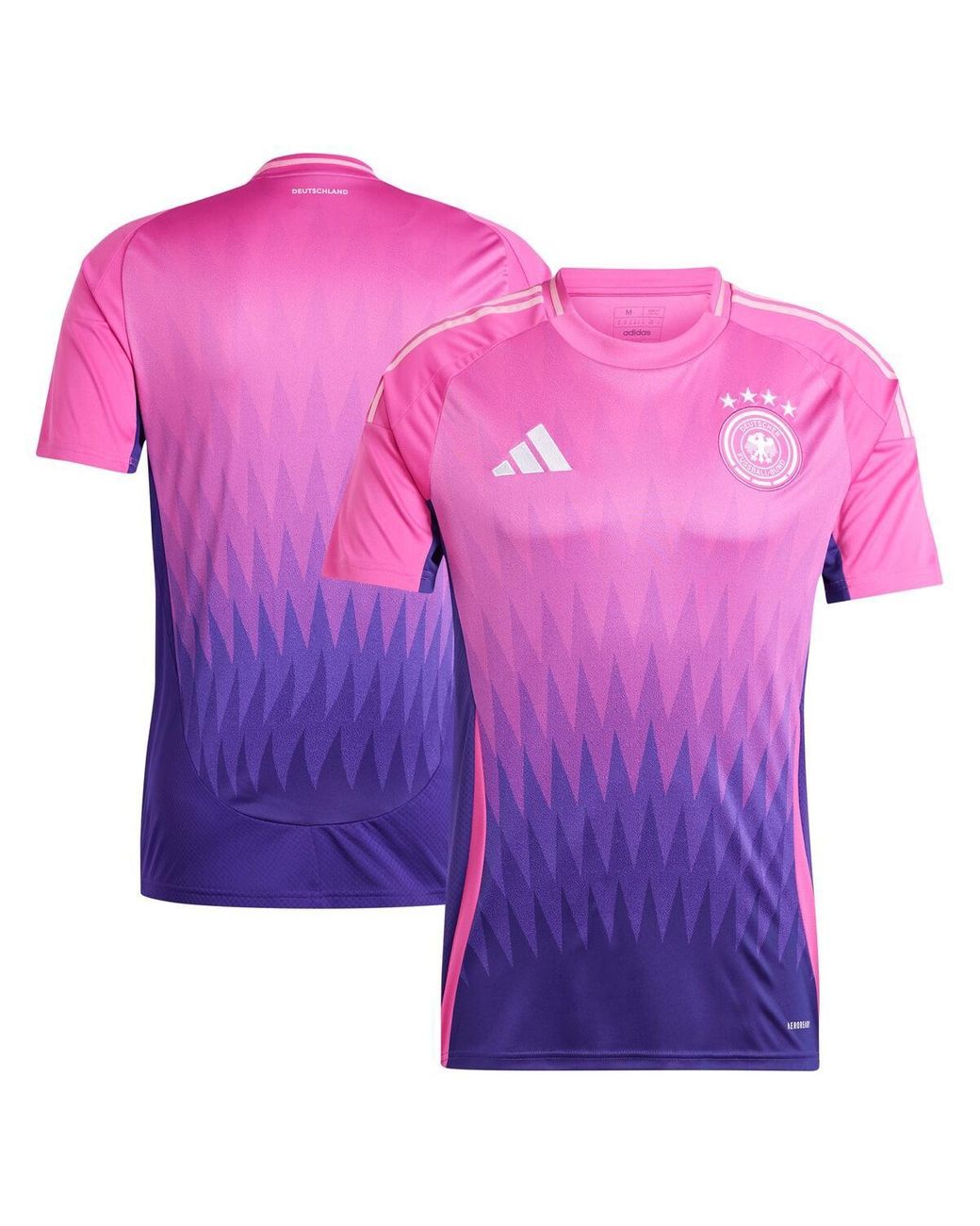 adidas Germany National Team 2024 Away Replica Jersey in Pink for Men ...