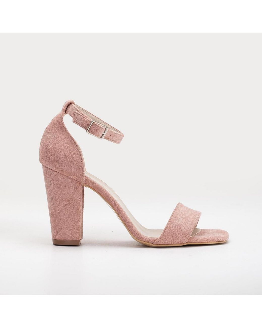 Forever & Always Shoes Melissa Block Heels Sandals in Pink | Lyst