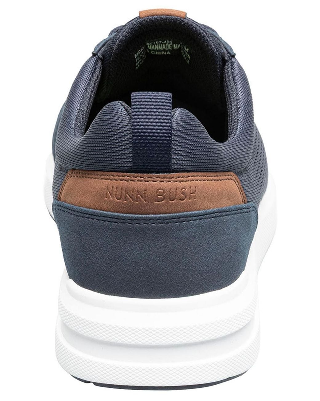 Nunn Bush Kore City Rally Mesh Moc-toe Sneakers in Blue for Men | Lyst