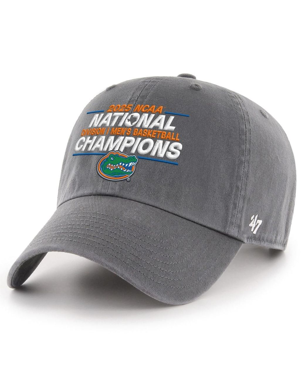 '47 Florida Gators 2025 Ncaa Basketball National Champions Clean Up ...