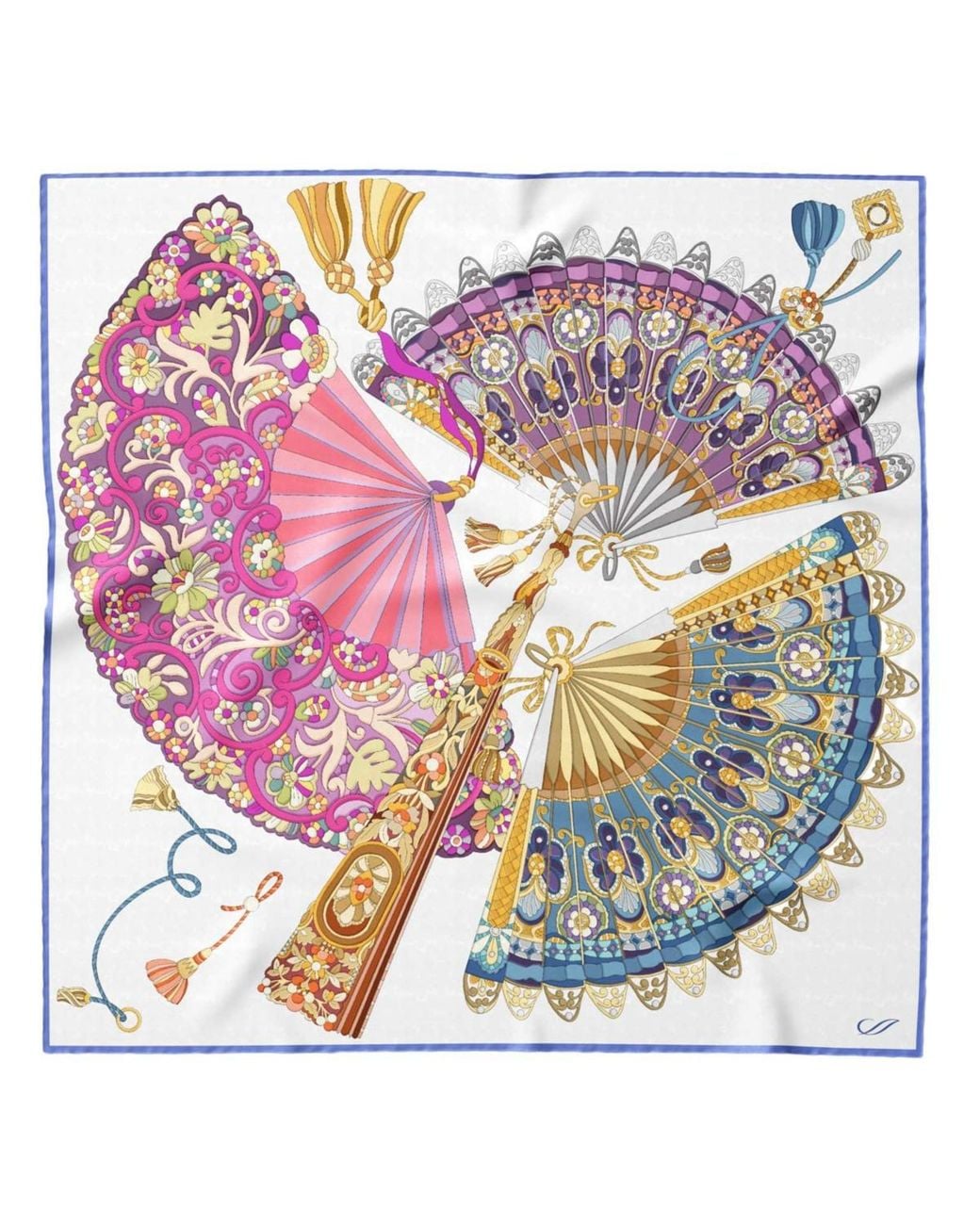 Elizabetta Venetian Fan in Pink | Lyst