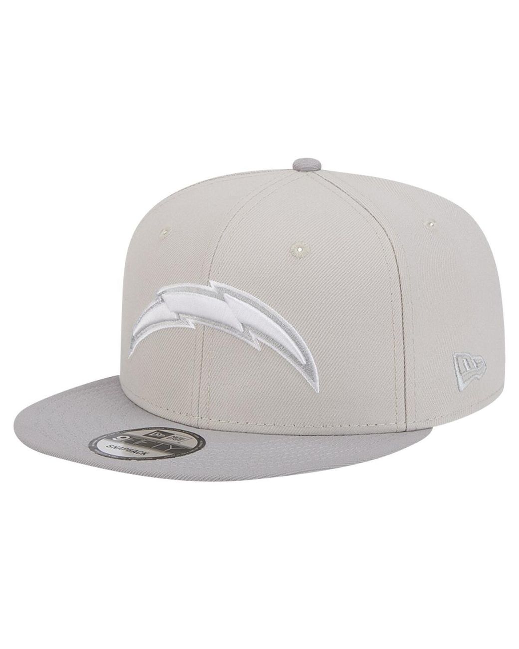 KTZ Stone/gray Los Angeles Chargers Two-tone Color Pack 9fifty Snapback ...