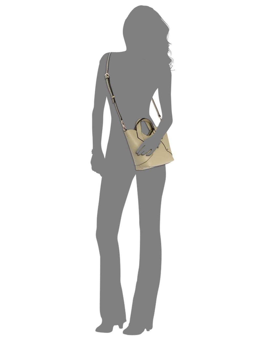 Guess Darcy Small Magnetic Snap Tote Bag in Metallic | Lyst
