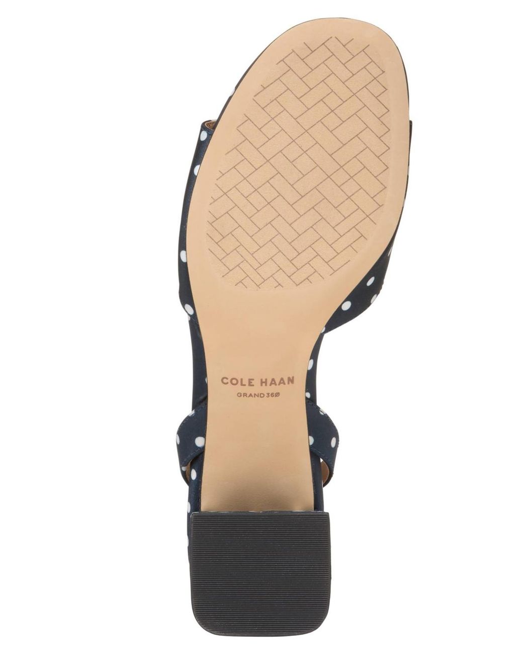 Cole Haan Florette Block Heel Sandals in Blue | Lyst