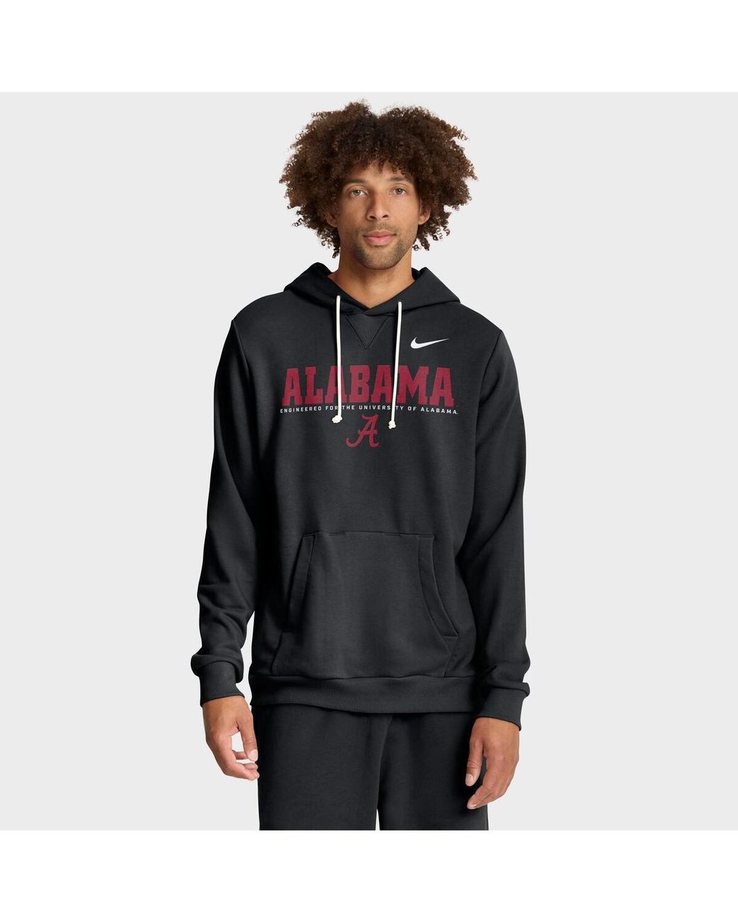 Nike Alabama Crimson Tide 2025 Sideline Standard Issue Dri-fit Hoodie ...