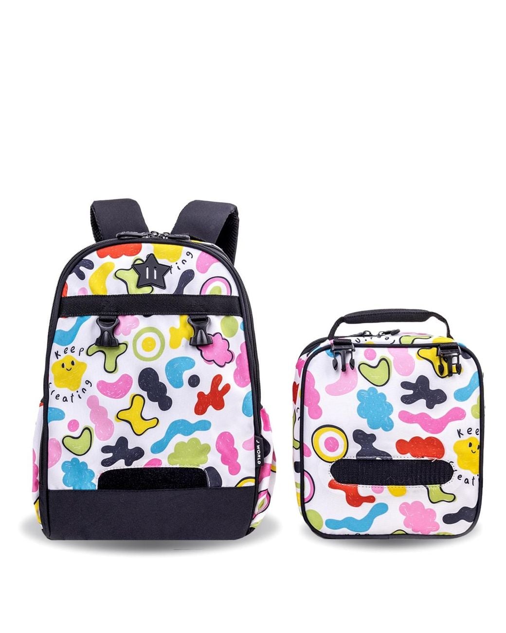 J World Boys Duet 16" Backpack With Detachable Lunch Box in White | Lyst