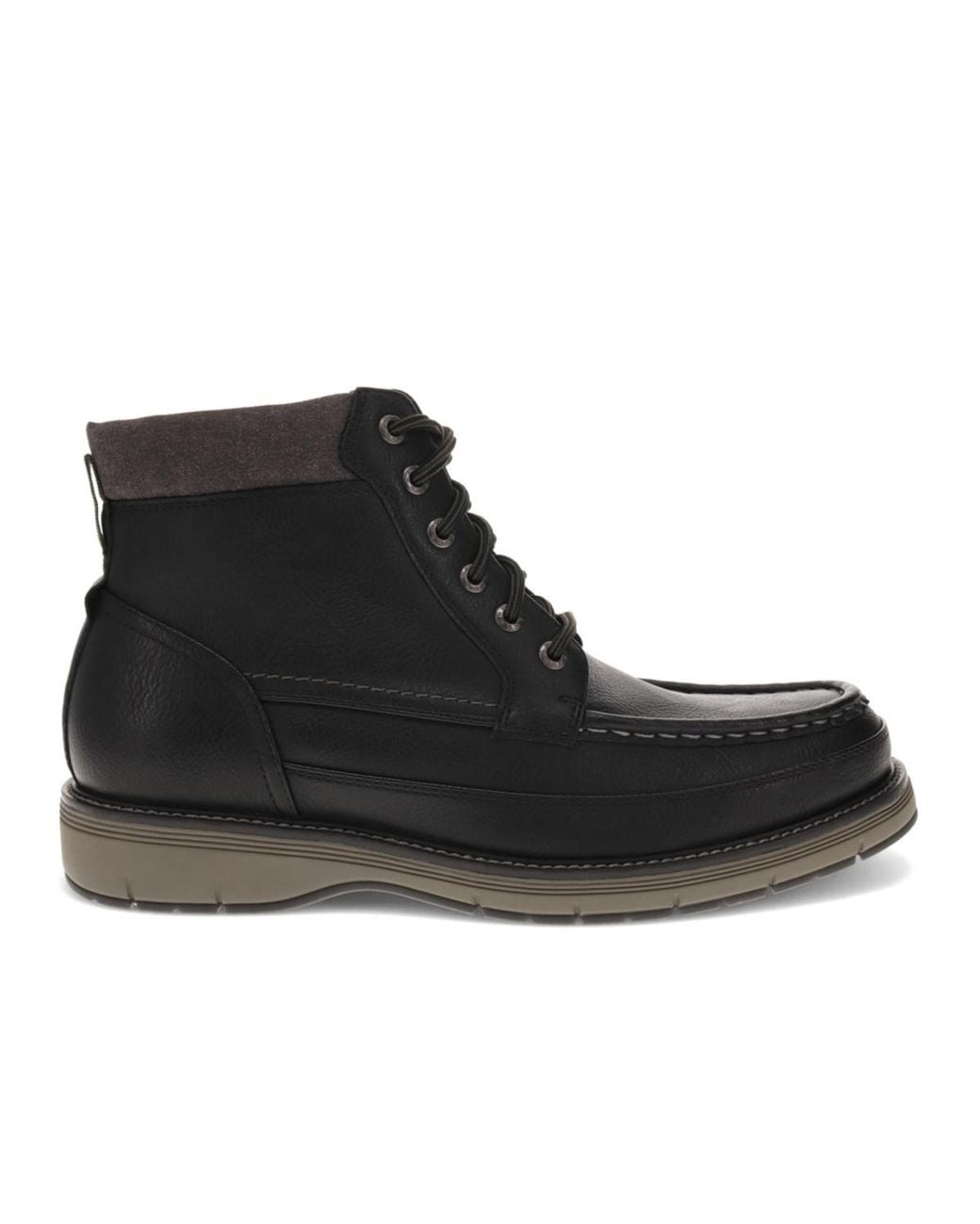 Dockers Thames Casual Moc Toe Boot in Black for Men | Lyst