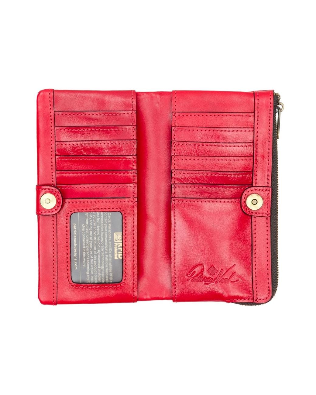 Patricia Nash Prassa Zippered Wallet | Lyst