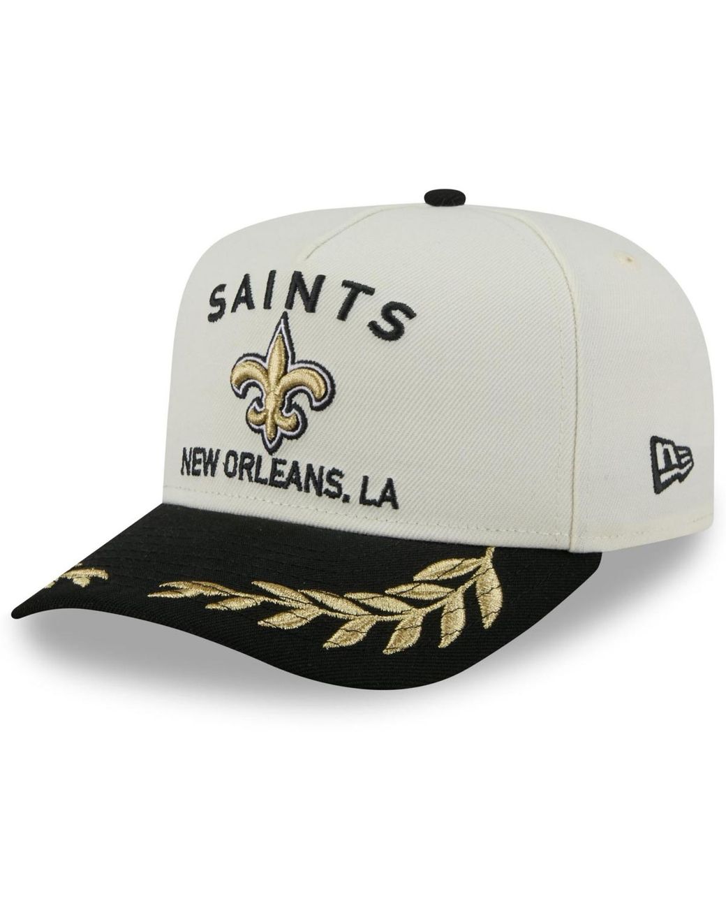 KTZ Cream/black New Orleans Saints 2025 Nfl Draft A-frame 9fifty ...
