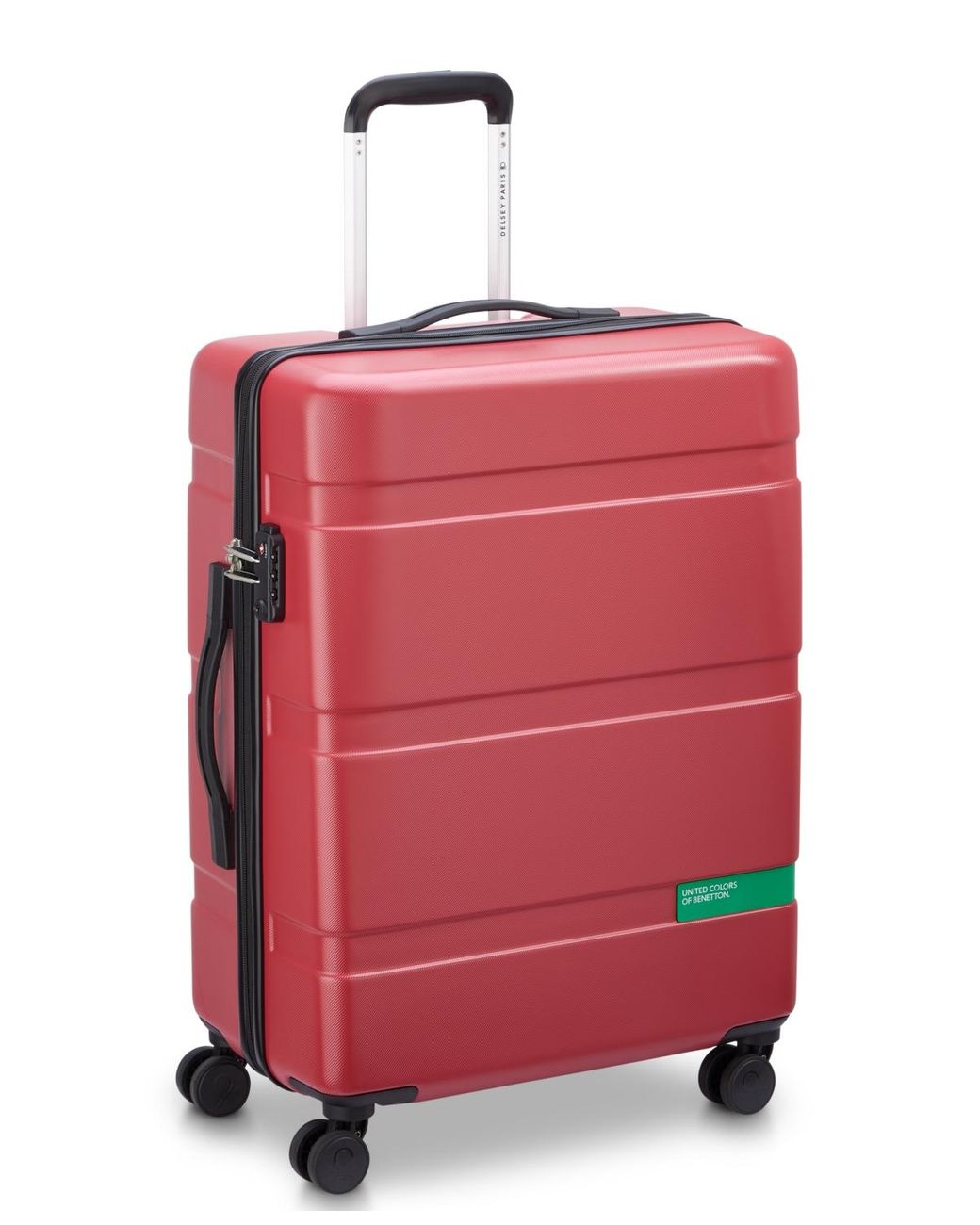 Delsey Paris X United Colors Of Delsey Now 23" Upright Spinner in Red ...