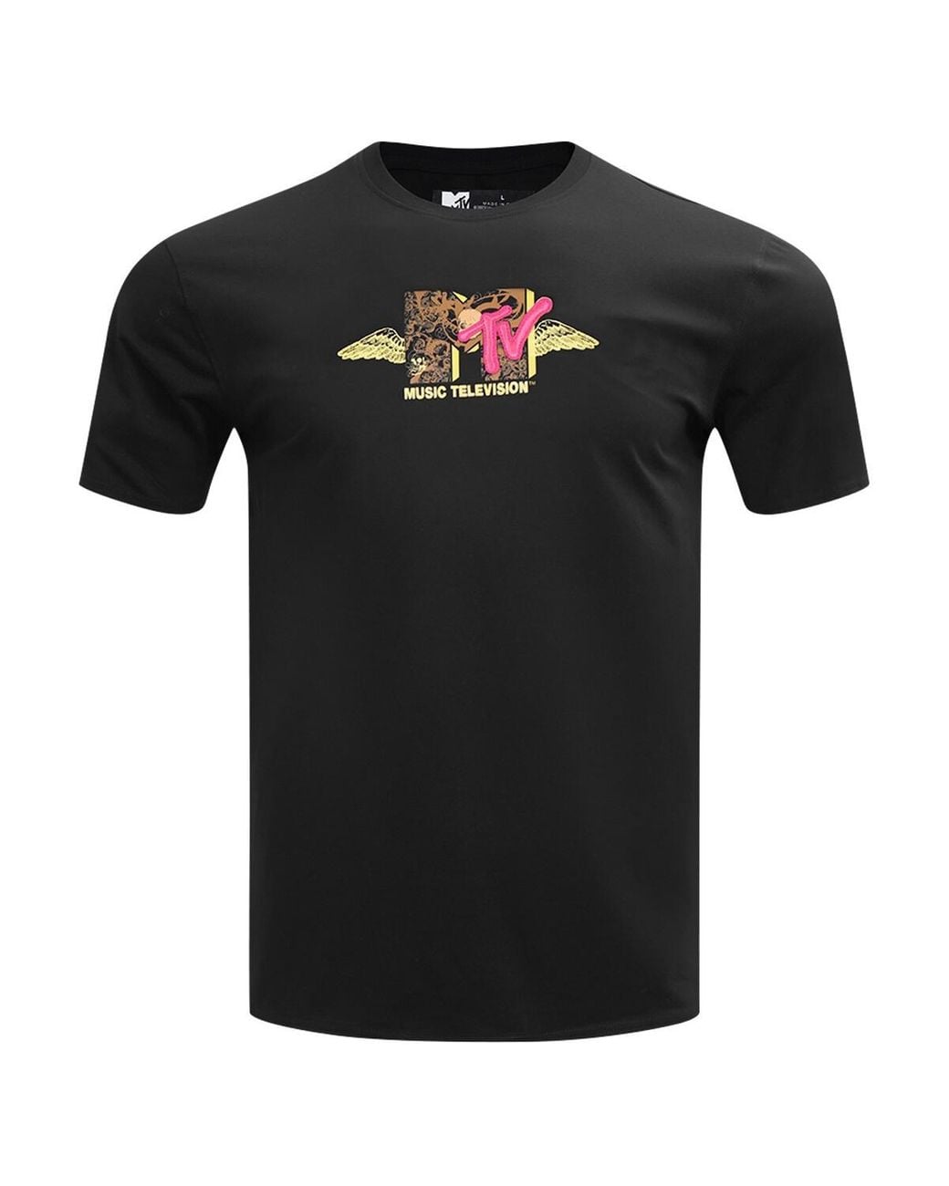 FREEZE MAX Mtv Angel Wings Regular Fit T-shirt in Black for Men | Lyst