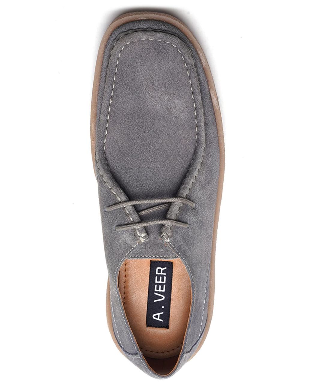 A. Veer Anthony Veer Mason Moc-toe Derby Shoes in Brown for Men | Lyst