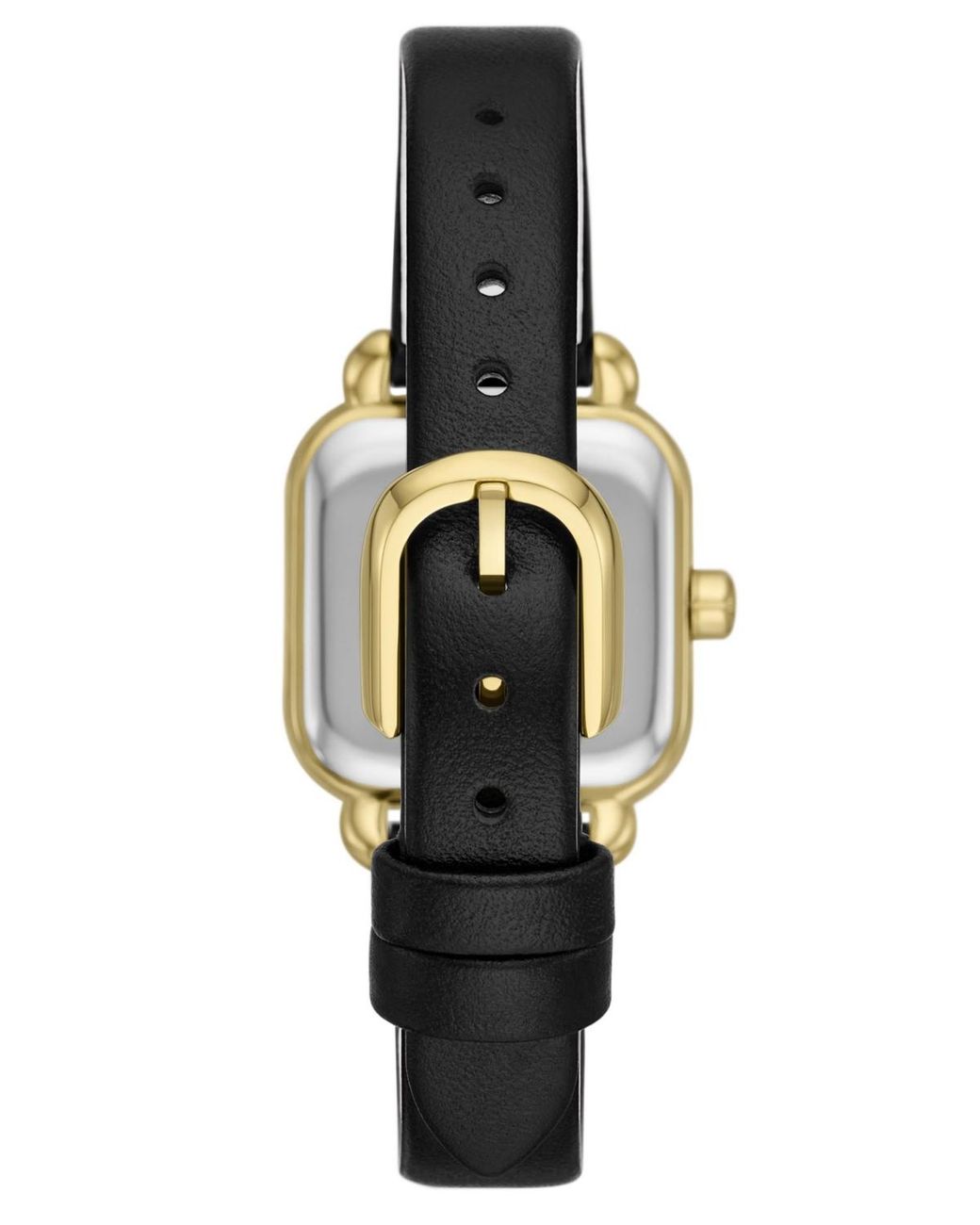 Kate Spade Gracie Square Three-hand Leather Watch in Metallic | Lyst